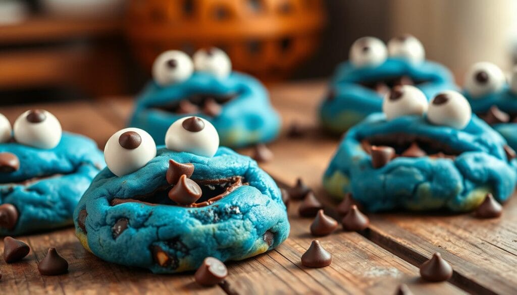 Fun And Easy Cookie Monster Cookies Recipe